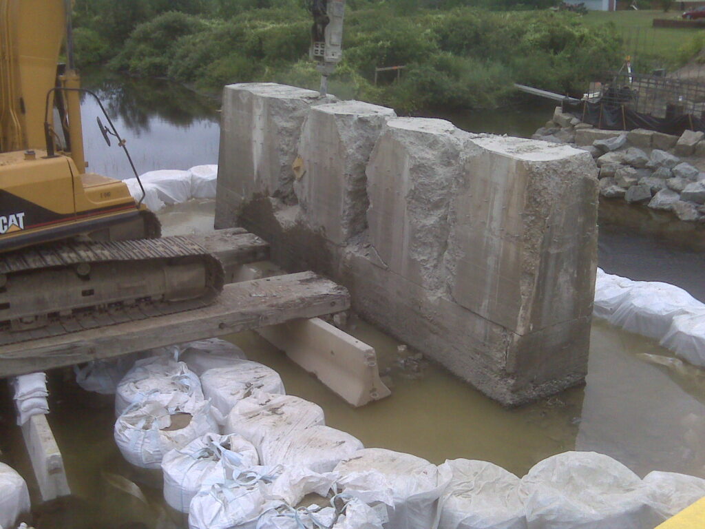 Cofferdams - one ton bag